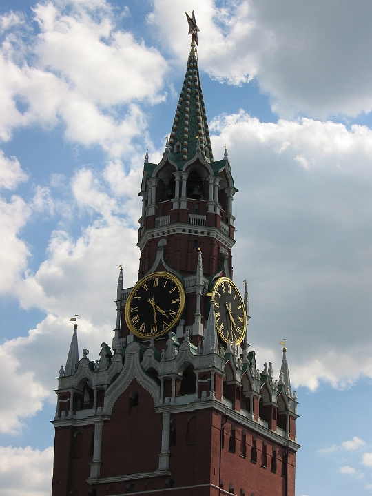 Favorite Destinations/Moscow, Russia/017 Savior's Tower at Red Square